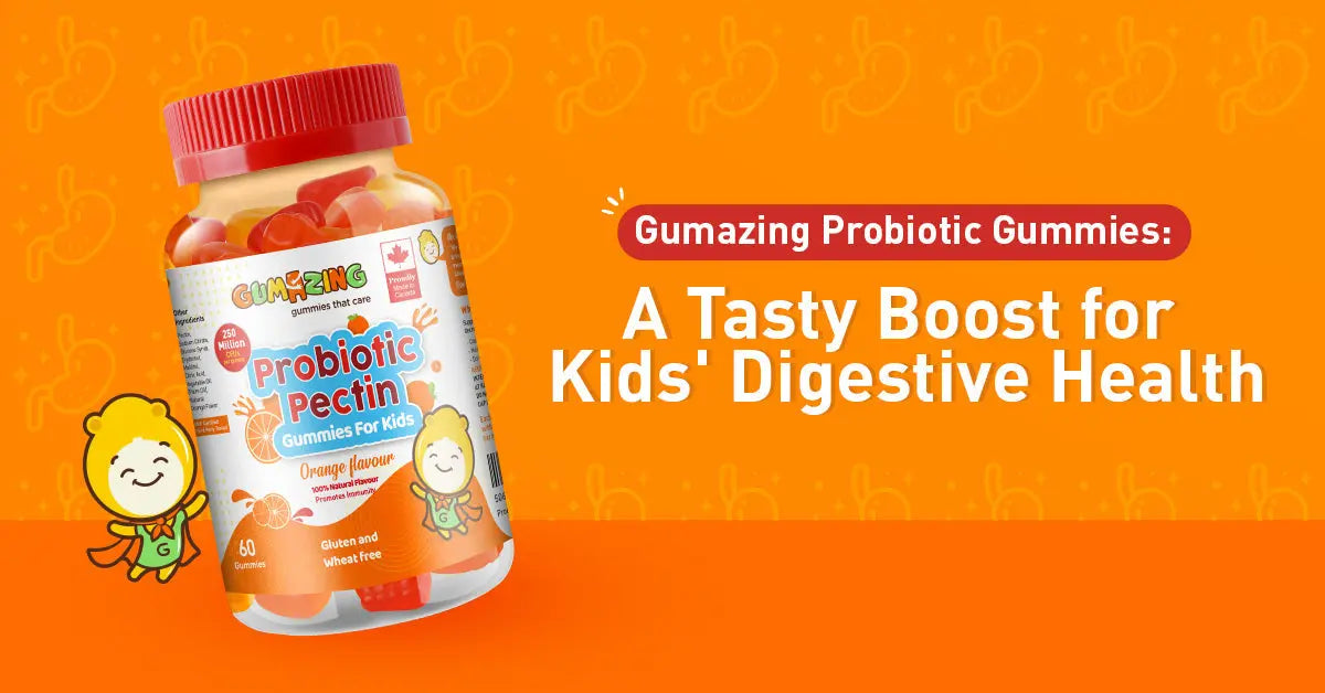 Gumazing Probiotic Gummies Support Kids’ Tummy Health
