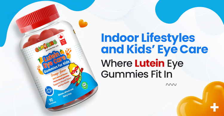 Lutein Eye Gummies for Kids’ Eye Health Support