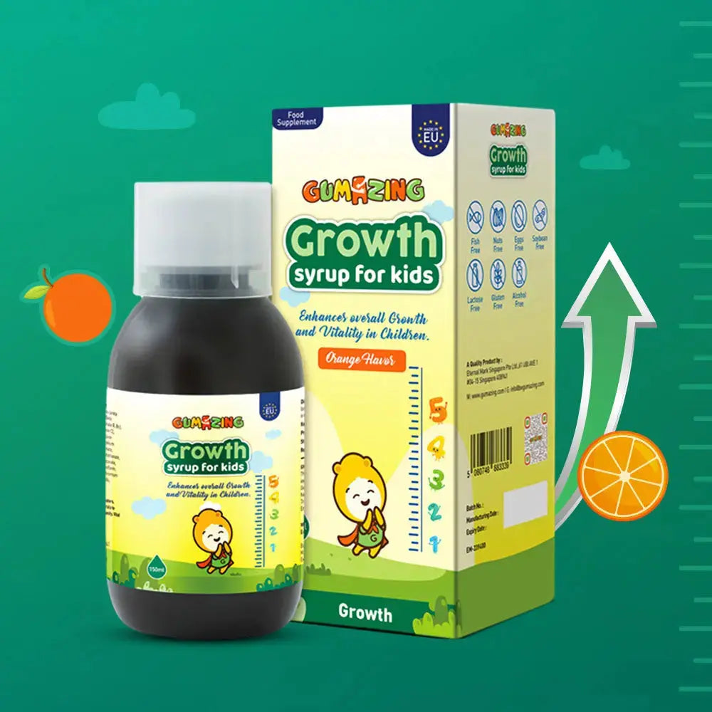 Multivitamin Syrup For Kids With Orange Flavour | Gumazing
