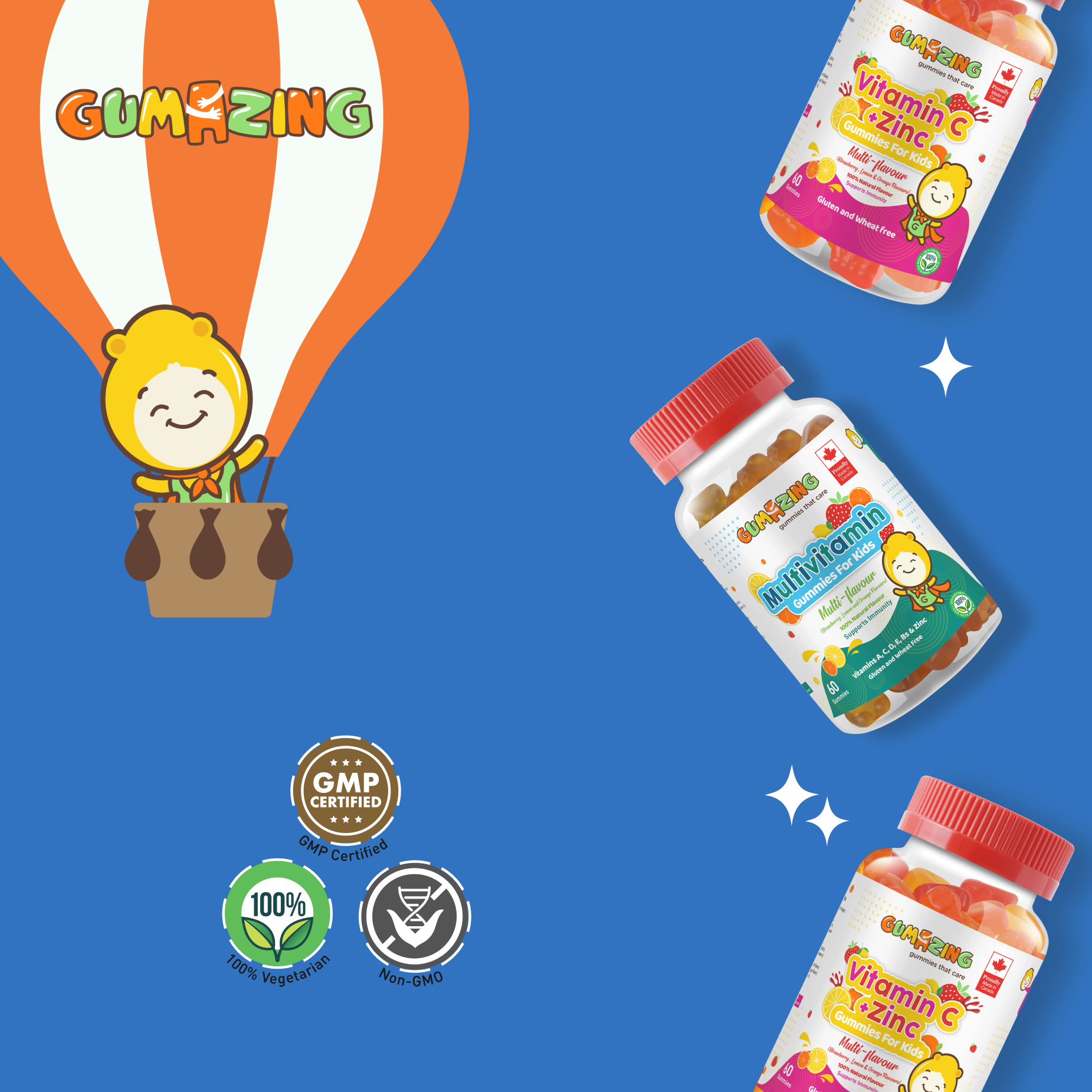 Gumazing | Multivitamin Gummies for Kids' Health & Growth